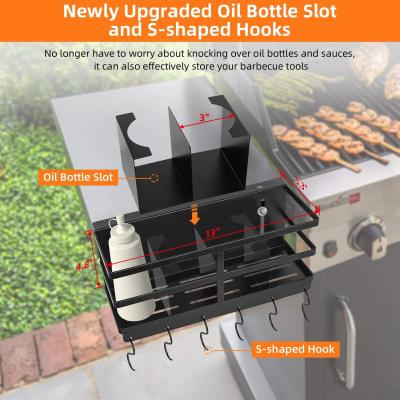 Cina utensili da cucina senza Blackstone Griddle Caddy e portautensili a spatola in vendita