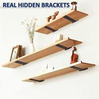 China Wall Mounted Floating Shelf Bracket for Shelves Flexible and Durable Functionality for sale