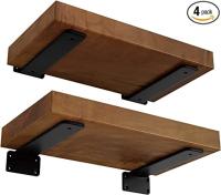 China Wall Mounted Floating Shelf Bracket for Shelves Flexible and Durable Functionality for sale