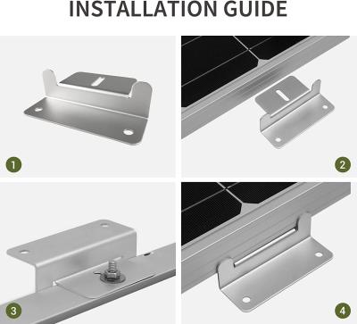 China 3.94*2.6 Montagebeugels voor zonnepanelen Gemakkelijke borstelinstallatie voor een soepele installatie Te koop