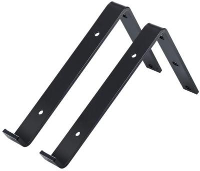 Cina DIY Acciaio al carbonio rustico ferro metallo parete scaffale galleggiante accessori in vendita