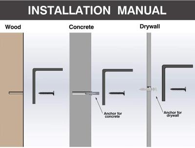 Cina DIY Acciaio al carbonio rustico ferro metallo parete scaffale galleggiante accessori in vendita