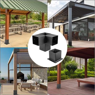 China 4x4 oder 6x6 Holz Pergola Kit mit 3-Wege-Erweiterung Halterung Probe angeboten zu verkaufen