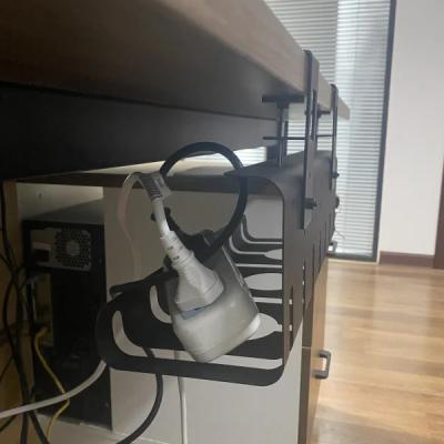 Китай Углеродистая сталь под столом кабельной организатор поднос для чистого и организованного рабочего пространства продается