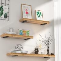 China High Quality Solid Steel Shelf Supports Rustic Wall Brackets for Floating Shelves for sale