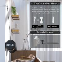 China High Quality Solid Steel Shelf Supports Rustic Wall Brackets for Floating Shelves for sale