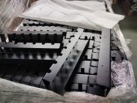 China Simple and Effective No Drill Cable Management Tray for Under Desk Single Tier Solution for sale
