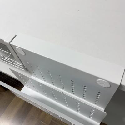 Cina Organizzatore di scrivania immagazzinamento sotto scrivania organizzatore in acciaio sospeso con design multifunzionale in vendita