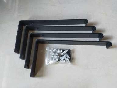 Cina Crea ripiani galleggianti robusti fai da te con supporti in L di spessore di 5 mm da hardware per mobili in vendita