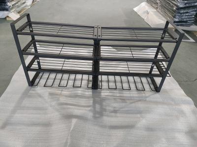 Cina 4 strati di metallo strumento di potenza di stoccaggio scaffale muro montaggio porta trivelli per l'organizzazione del garage in vendita