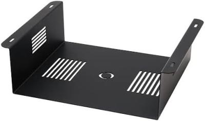 Cina Rack non pieghevole sotto scrivania CPU Mount Logo personalizzabile per postazioni di lavoro professionali in vendita