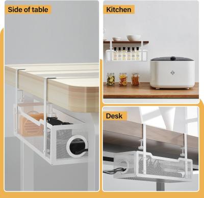 China Sob Mesa Cable Management Tray e Clamp Mount A solução perfeita para a desordem de fio à venda