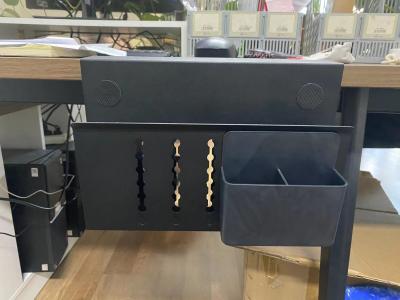 Cina Aggiorna l' organizzazione della tua scrivania con i cassetti di archiviazione e il supporto per penne in acciaio a due livelli in vendita