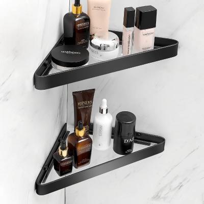 Cina Ripiani doccia angolo scaffale organizzatore angolo bagno scaffale per parete trapano montato doccia caddies porta shampoo in vendita