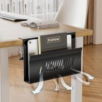 China Functional Design Desk Side Storage With Extra Space For Power Strips Lacquer Coating for sale