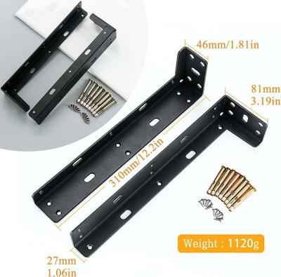 Cina L-forma ripiani galleggianti di bancone bracciali metallo pesante per l'organizzazione del garage in vendita