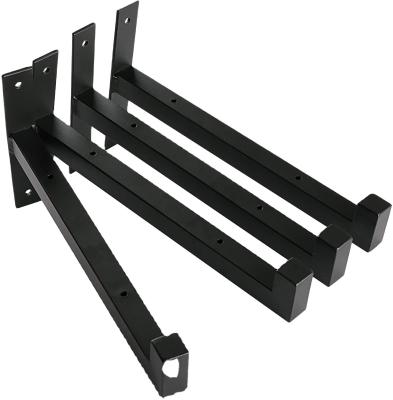 Cina Polvere rivestito Heavy Duty Rustico Mensola Brackets Decorative Mensola Decorativa Supporti per Mensole Robuste in vendita