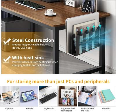 Cina Ottimizza il tuo spazio di lavoro con Double Layers Hanging Desk Organizer e Laptop Holder in vendita