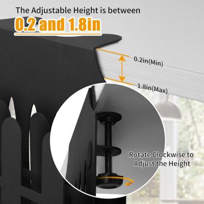 Cina Ottimizza il tuo spazio di lavoro con Double Layers Hanging Desk Organizer e Laptop Holder in vendita