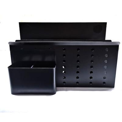 China Functioneel ontwerp Double-deck Hanging Desktop Laptop Organisator met Magnetische Pen Holder Te koop