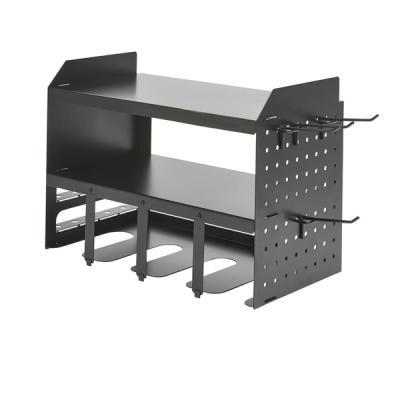 China Wandboorhouder Garage opslagrek, Pegboard schroevendraaierhouder Te koop