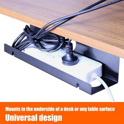 Cina ISO9001 Rohs CE Under Desk Metal Cable Tray per ufficio Computer Desk Wire Management in vendita