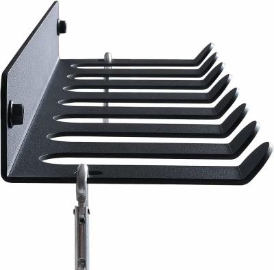 China 11 Kabelslotten Wandmontagebaar Kabelhanger en Rack Organisator met Solid Power Coating Te koop