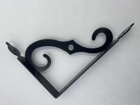 China Steel Wall Floating Shelf Brackets Nonstandard Single-side Bracket OEM Customized for sale