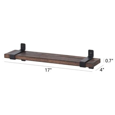 China Rustieke houten drijvende planken Wandopslag Driehoek bracket voor maat Industrial Te koop