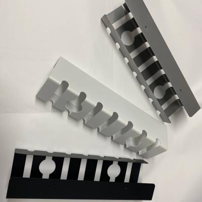 China Leefkamer Kabelmanagement Oplossing 2 Pack 3 Holes Metal Under Desk Draad Organisator Te koop