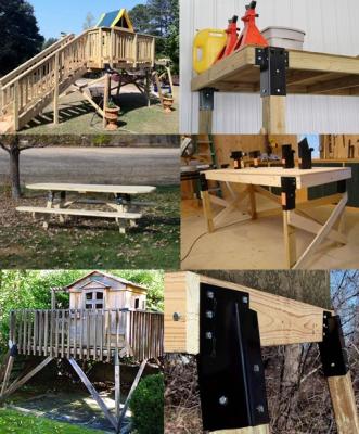 China Plataforma de caça de hardware personalizado Brackets Deer Blind Elevators 4X4 2x4 para Itens à venda