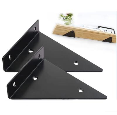 China Estampagem Punching Bending Heavy Duty Black Corner Stand para decoração de casa minimalista à venda