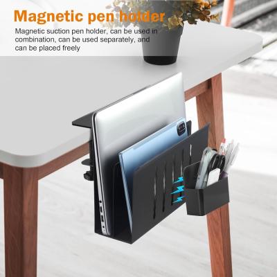 Cina Disegno funzionale senza trapano Stand per computer portatile Tablet iPad Portalibri per l'organizzazione della scrivania in vendita