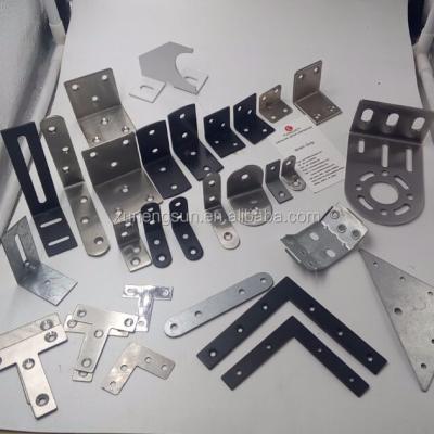 China Parede de ferro de esquina plana montada em alumínio Brackets de esquina de lado único à venda