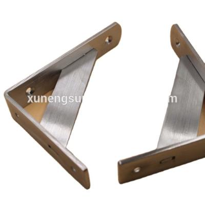 China Estrutura Triângulo Bracket aço inoxidável Slotted Corner Cabinet Suspensão Bracket à venda