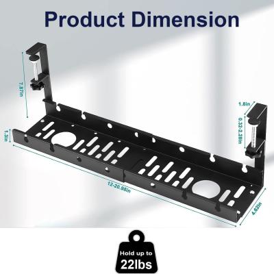 Cina Cable Management Tray per il design multifunzionale della scrivania in vendita