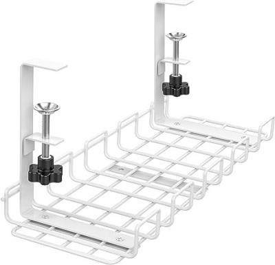 China Metalen draad kabel management tray Single Tier kabel organisator voor kantoor studio en thuis Te koop