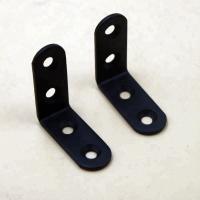 China Silver Single-side Bracket Customized Hardware Corner Black Corner Bracket Structure for sale