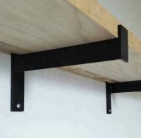 China Silver Single-side Bracket Customized Hardware Corner Black Corner Bracket Structure for sale