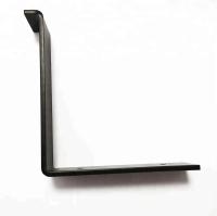 China Silver Single-side Bracket Customized Hardware Corner Black Corner Bracket Structure for sale