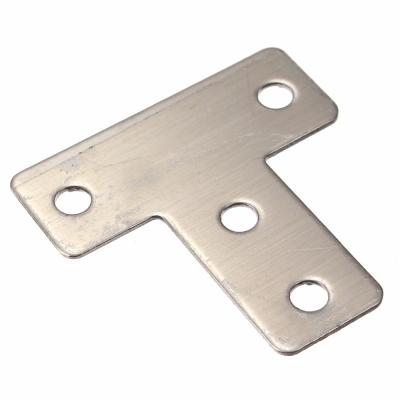 China Schapbeugel Poedercoating Steel Angle Metal Flat T Beugel met gaten Te koop