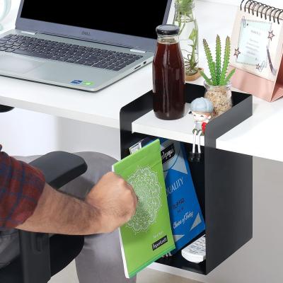 Cina 40cm 43cm 45cm 50cm scrivania di ufficio appesa sotto il tavolo libreria per lo stoccaggio personalizzato in vendita