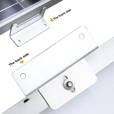 Cina Montaggio di pannelli solari con supporto triangolare con supporto Z per l'installazione off-grid sul tetto di una barca da campeggio in vendita