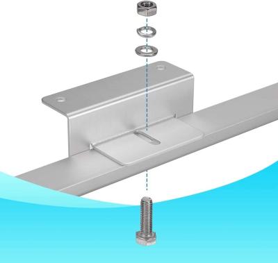 Cina Montaggio di pannelli solari con supporto triangolare con supporto Z per l'installazione off-grid sul tetto di una barca da campeggio in vendita