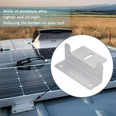 Cina Montaggio di pannelli solari con supporto triangolare con supporto Z per l'installazione off-grid sul tetto di una barca da campeggio in vendita
