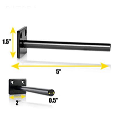 Cina Rivestimento in polvere di acciaio massello resistente all' ruggine ripiano cieco supporto ripiano galleggiante bracket 6 