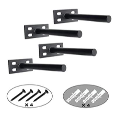 Cina Rivestimento in polvere di acciaio massello resistente all' ruggine ripiano cieco supporto ripiano galleggiante bracket 6 