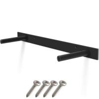China Solid Steel Floating Shelf Bracket with Hidden Support Powder Coating Bending Process for sale