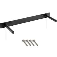 China Solid Steel Floating Shelf Bracket with Hidden Support Powder Coating Bending Process for sale