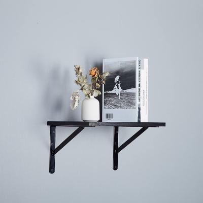 Cina Spazio risparmio Triangolo d'argento Drop Down bracket scaffale per 4-6 mm di spessore montaggio a parete in vendita